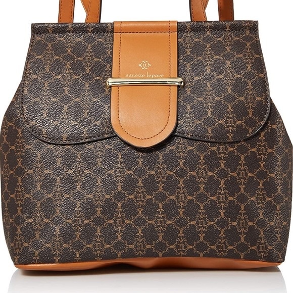 Nanette Lepore | Bags | Nanette Lepore Convertible Logo Backpack | Poshmark